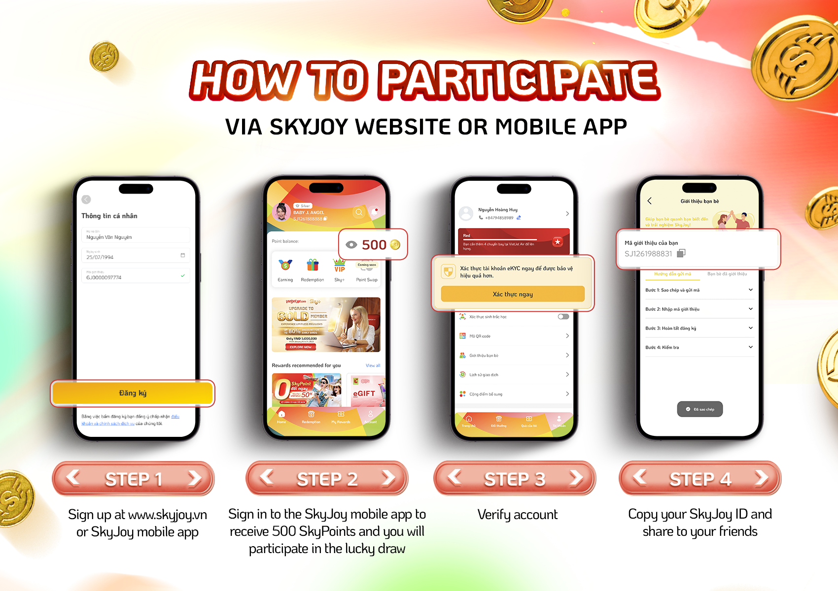 PLAY FOR FUN – WIN FOR REAL – GET HAPPY PRIZES - SkyJoy