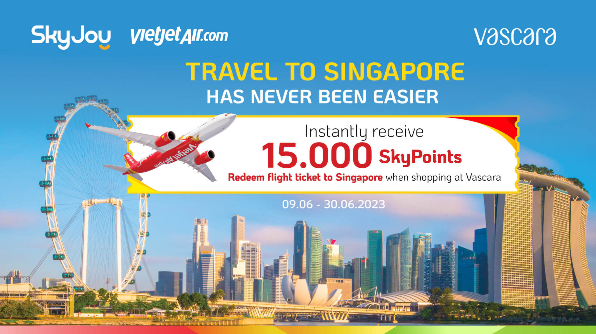 RECEIVE 15,000 SKYPOINTS, REDEEM FLIGHT TICKET TO SINGAPORE WHEN ...