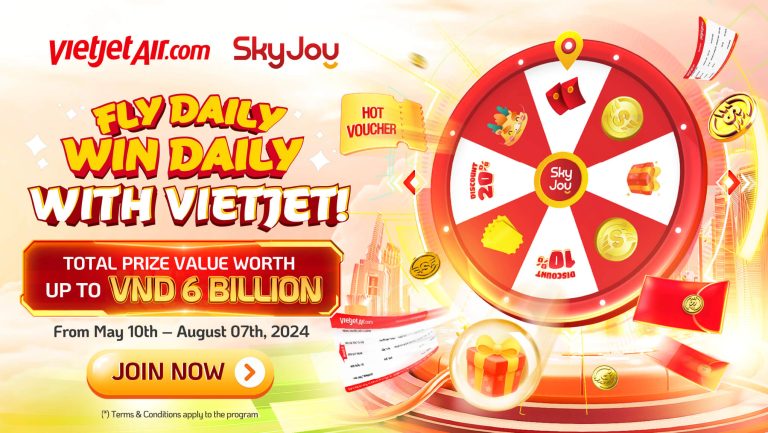 FLY DAILY, WIN DAILY WITH VIETJET! - SkyJoy
