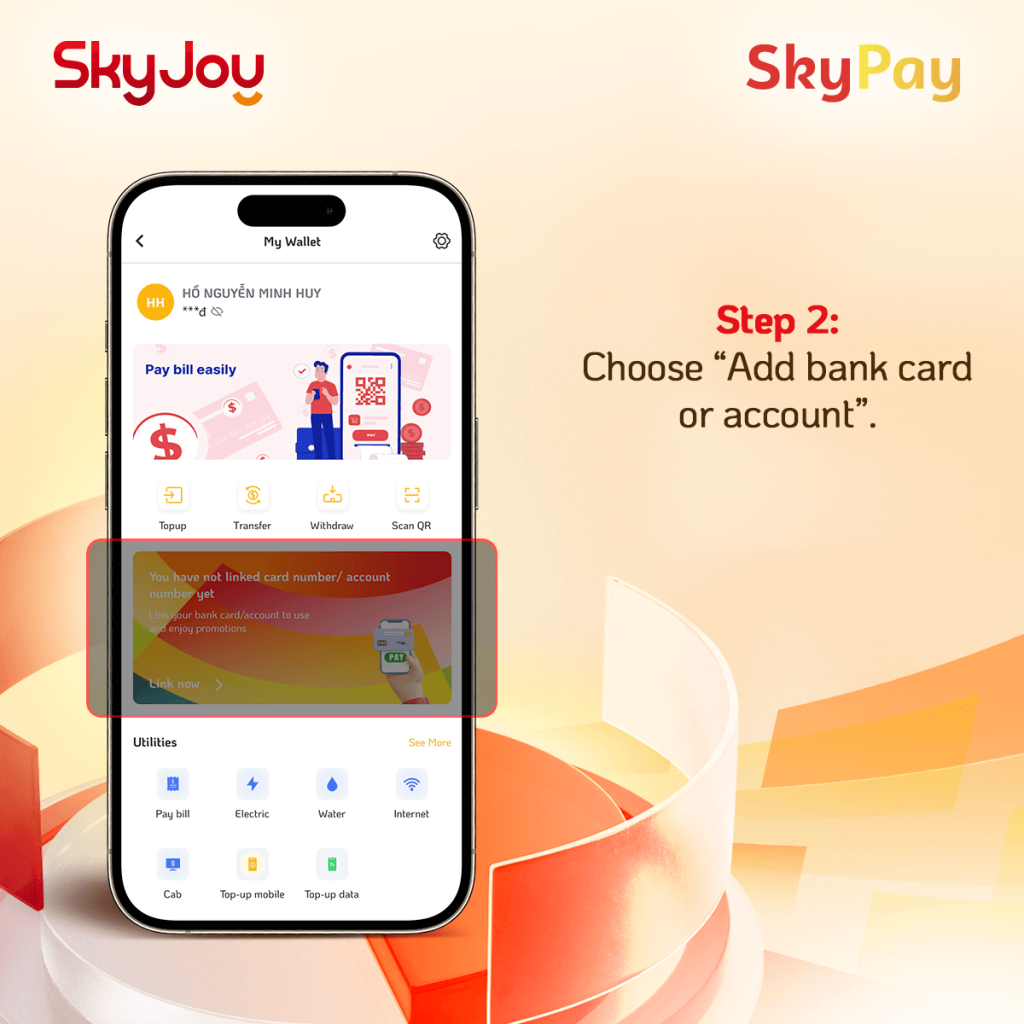LINK YOUR BANK ACCOUNT TO SKYPAY WALLET – FAST AND CONVENIENT PAYMENTS ...
